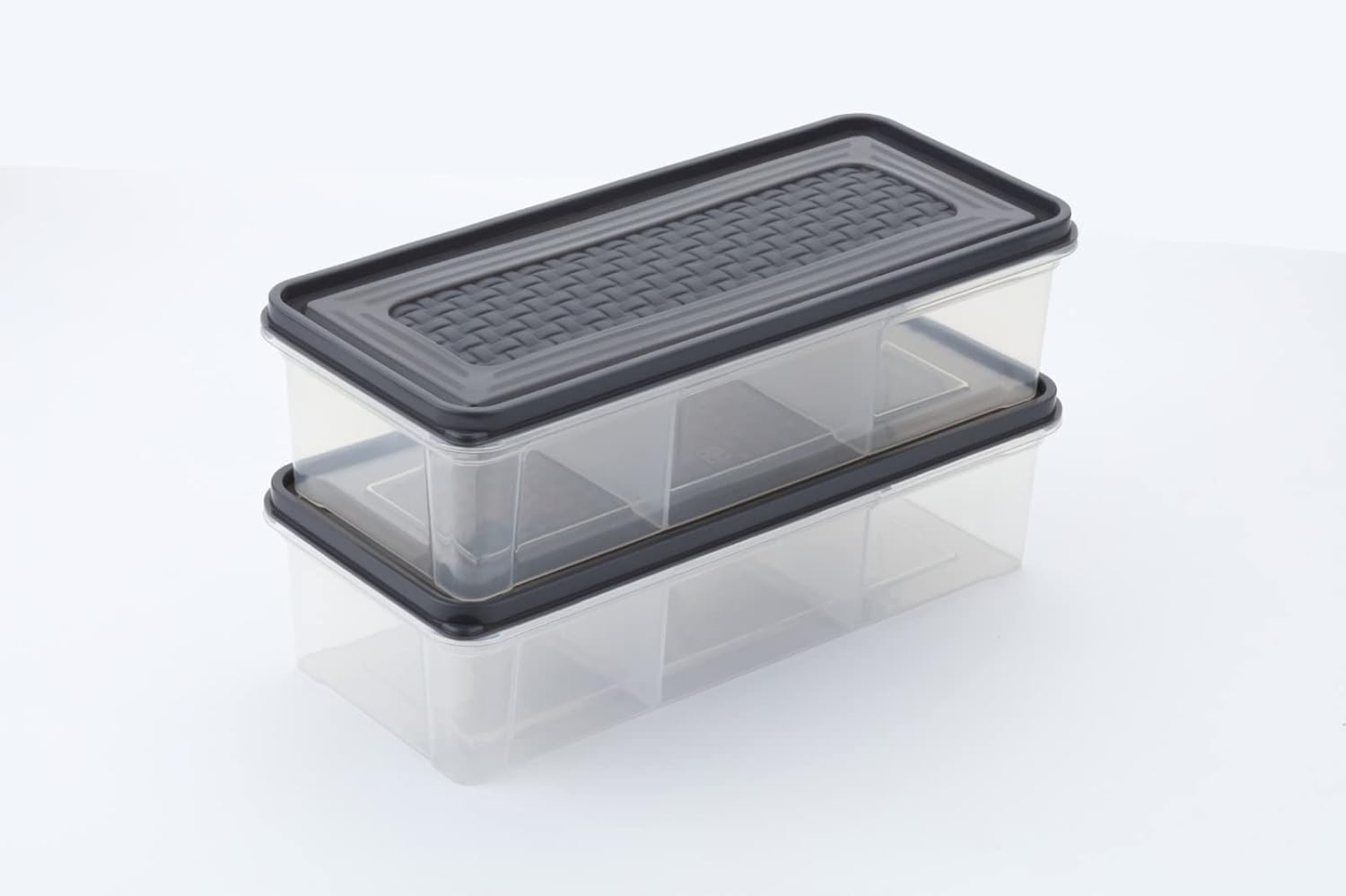 ZENTIX Enterprise 3 Partition Fridge Storage container Boxes Organizer ...