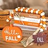 Amazon.com: Fall Tiered Tray Decor, Hello Fall Decor Fall Wood Book ...