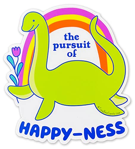 Amazon.com: Nessie Cryptid Vinyl Sticker "Pursuit of Happy-Ness ...