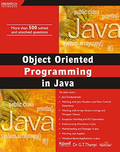 Object Oriented Programming in Java eBook : Dr. G.T.Thampi: Amazon.in ...