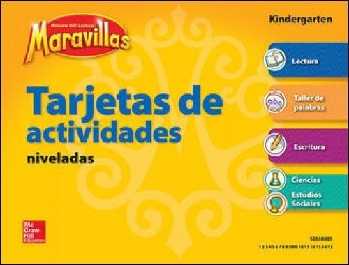 Lectura Maravillas, Grade K, Workstation Activity Cards : Buy Online at ...