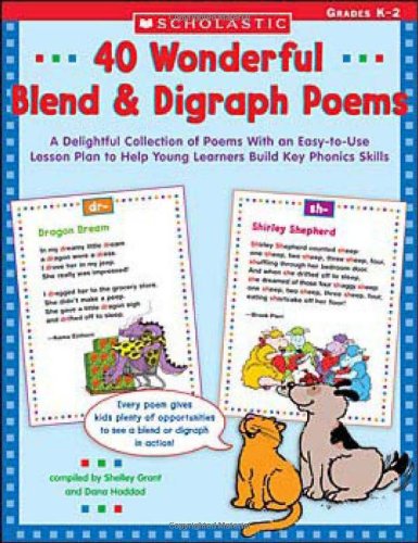 40 Wonderful Blend & Digraph Poems: A Delightful Collection of Poems ...