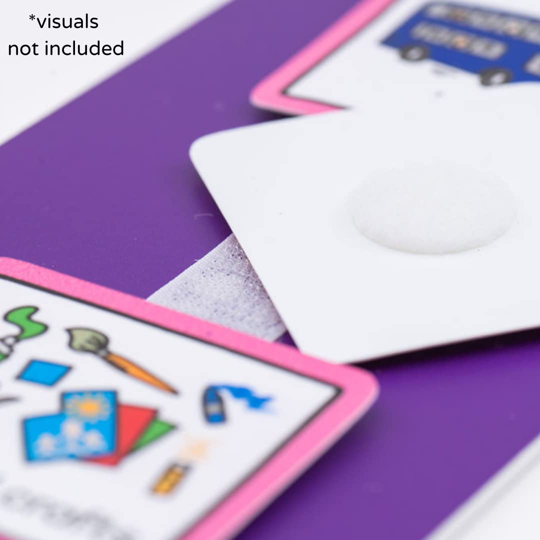 Backing Boards for a Visual Timetable from Create Visual Aids (Purple ...