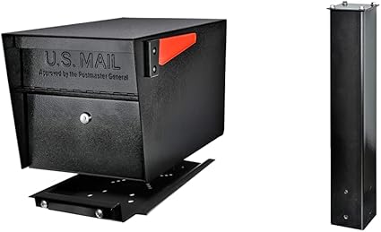 Amazon.com: Mail Boss 7500 Mail Manager Pro Curbside Security, Black ...