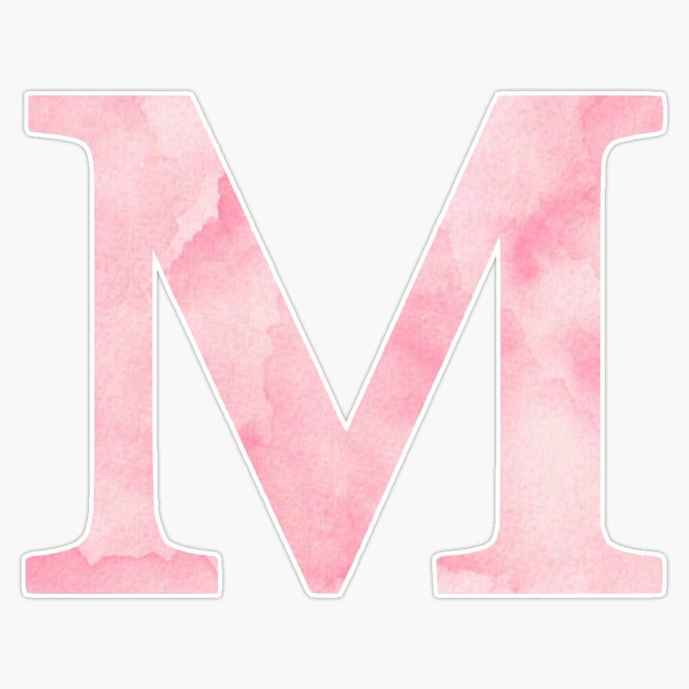 The Letter M In Pink