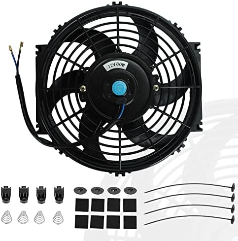 Amazon.com: 10" inch Slim Fan Push Pull Electric Radiator Cooling Fans ...