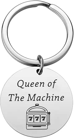 Jvvsci Inspired Casino Lover Gift Queen of The Machine Gambling ...