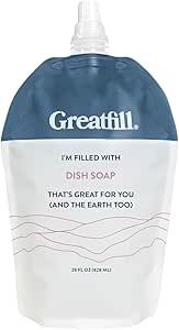 Amazon.com: Greatfill Dish Soap Refill, Grapefruit and Mandarin, All-Natural & Eco-Friendly ...