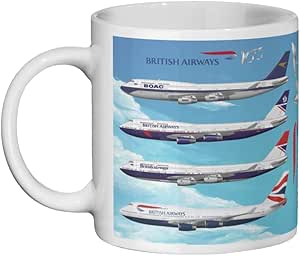 British Airways 100 Year Anniversary Boeing B747 Aircraft Fleet Tea ...