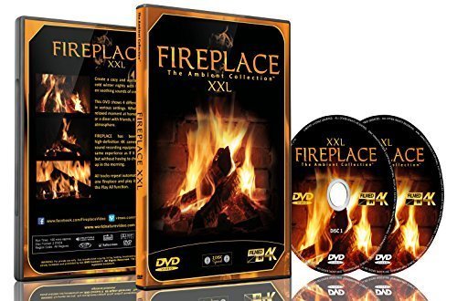 Amazon.com: Fireplace Dvd - Fireplace XXL - 2 Dvds Set with Double ...