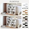 Amazon.com: IOTXY Wooden Extendable Shelf Bookcase - 3-Tier Ladder Low ...