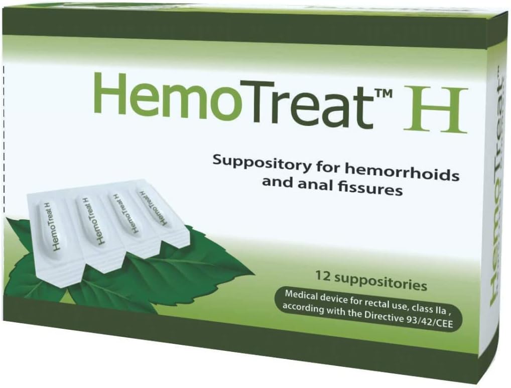 HemoTreat H Haemorrhoid Suppositories to Quickly Improve The Discomfort ...