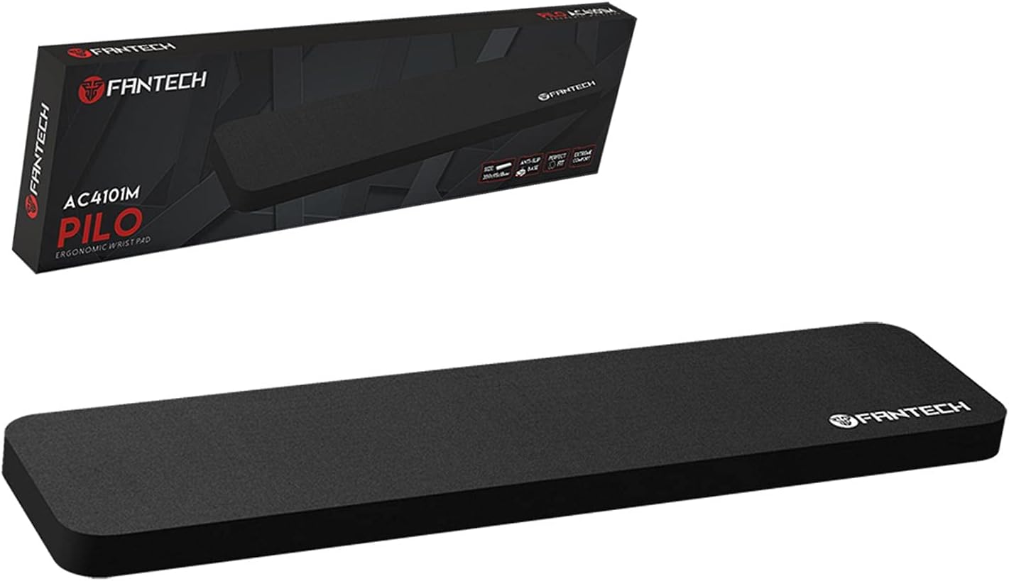 FANTECH Pilo AC4101L Anti-Slip Rubber Base Extreme Comfort Wrist Rest ...