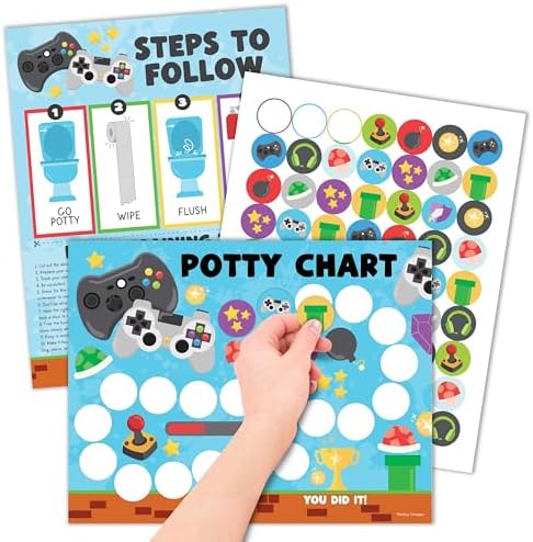 Amazon.com: Unicorn Potty Training Chart for Toddler Girls x10 pcs ...