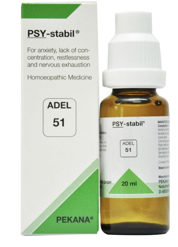 Buy Adel 51 Psy-Stabil Drop 20ml Online at Low Prices in India - Amazon.in