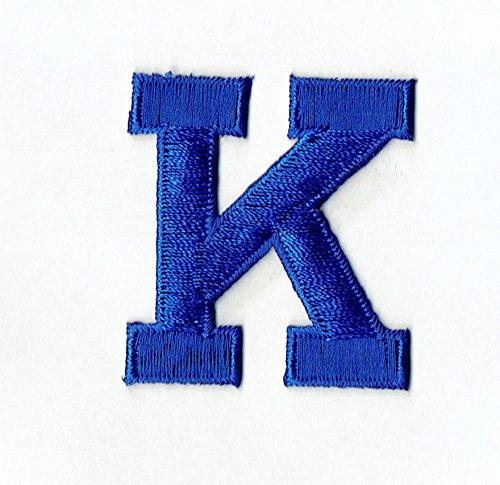 Letter K Blue