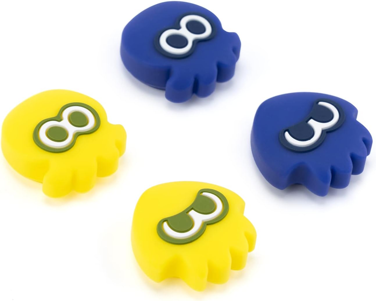 Amazon.com: WISHAVEN Joycon Thumb Grip Caps Compatible with Splatoon ...