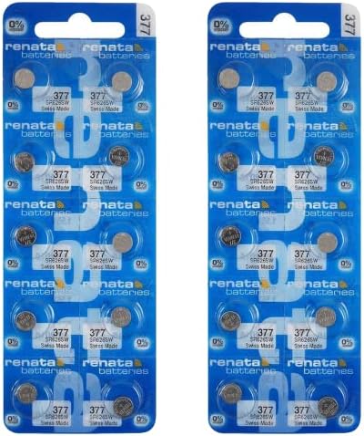Amazon.com: Renata 321 SR616SW Batteries - 1.55V Silver Oxide 321 Watch ...