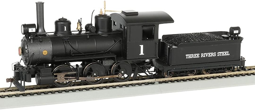 Spur 0n30 - Bachmann Steam Train 0-6-0 Three Rivers Steel Digital DCC ...