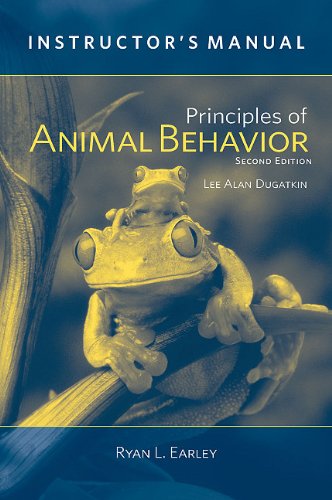 Buy Principles of Animal Behavior 2e Instructors Manual: for Principles ...