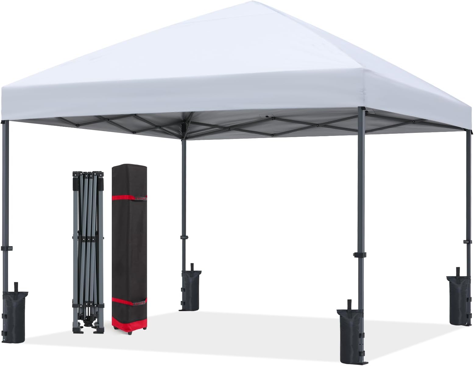 Amazon.com: ABCCANOPY Outdoor Pop up Canopy Tent, 8x8 Instant Portable ...