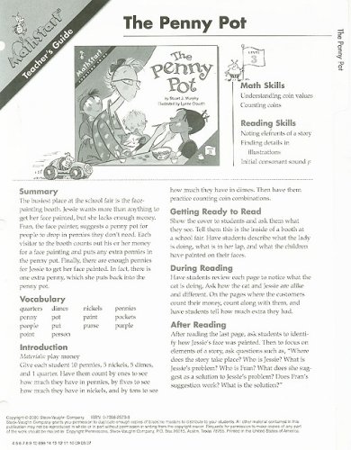 Buy Penny Pot: Counting Coins: Teacher's Guide (Great Source Mathstart ...