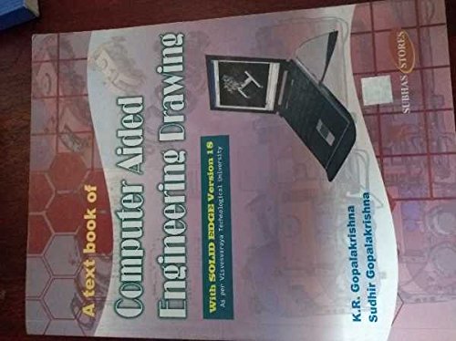 Computer aided engineering drawing : Amazon.in: Books