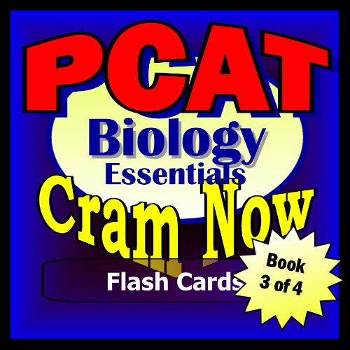 PCAT Prep Test BIOLOGY REVIEW Flash Cards-CRAM NOW!-PCAT Exam Review ...