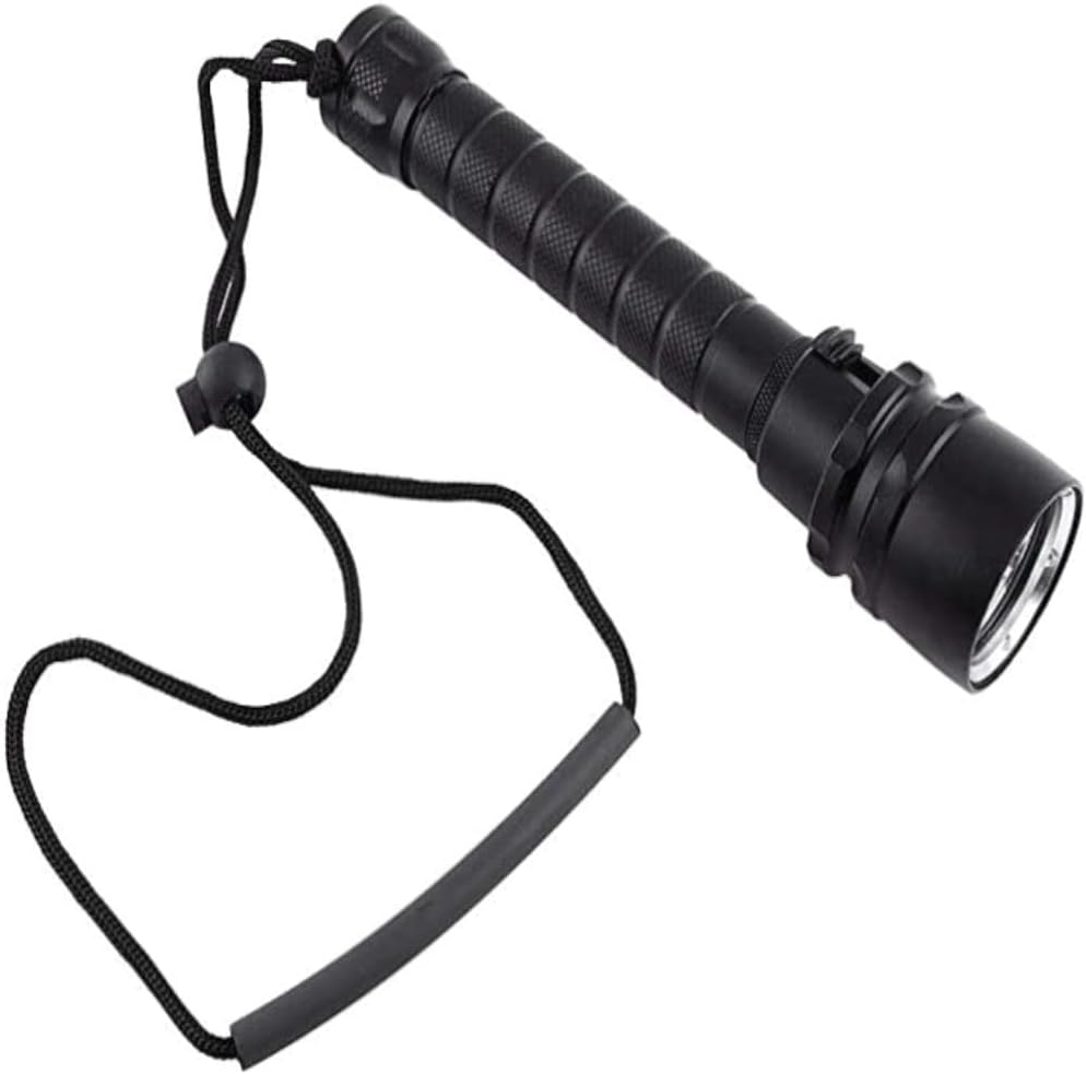 Amazon.com: Submersible Aluminum Alloy Diving Flashlight - Waterproof ...