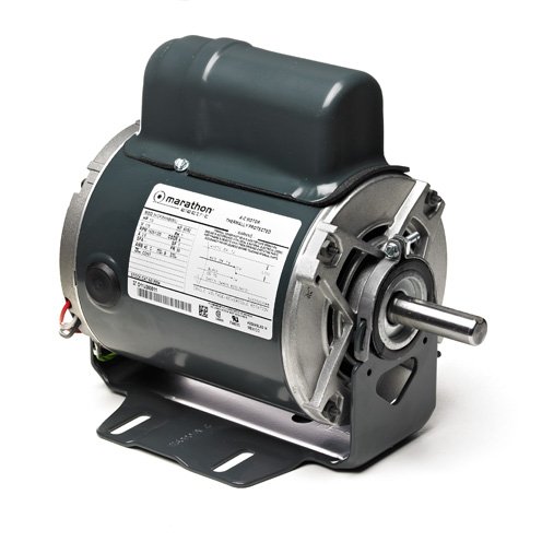 Marathon Electric B317 Blower/Fan Motor - 1 ph, 1/2 hp, 1800 rpm, 115/ ...