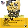 Amazon.com: Black Beard Fire Plugs (50 Plugs) | 100% Weatherproof Fire ...