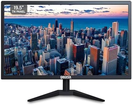 GEONIX PC Monitor (49.53 cm/19.5 Inch) | Display Output-VGA & HDMI ...