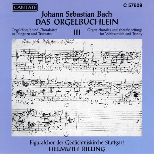 Das Orgelbüchlein Vol.3 - Rilling,Helmuth, Bach,Johann Sebastian ...