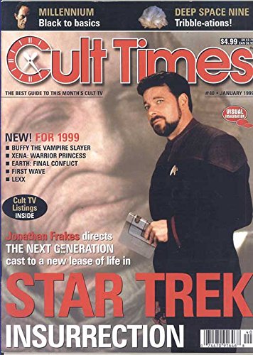 Cult Times Magazine #40 January 1999 (Star Trek: Insurrection Cover ...