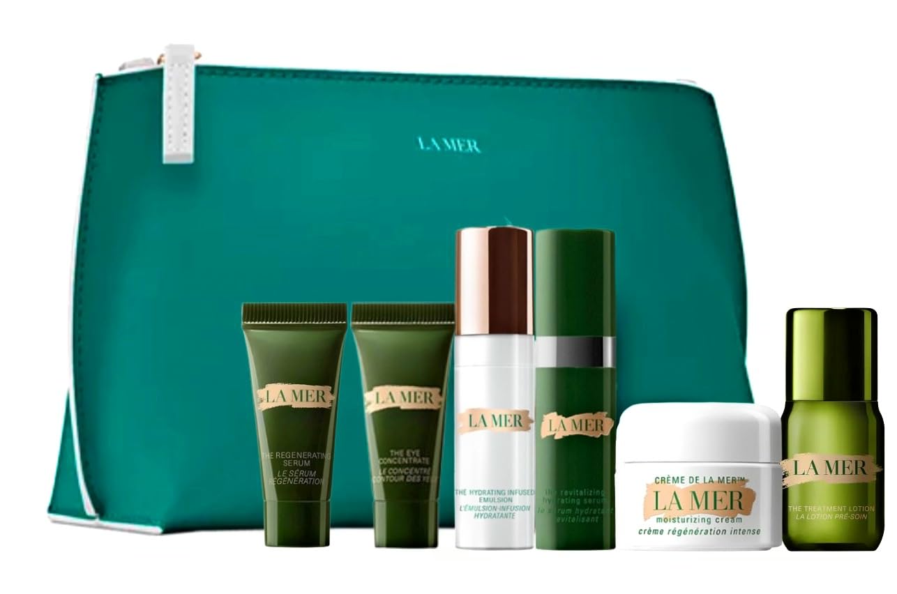 Amazon.com : La Mer Skincare Travel Size Gift Set Lifting and Firming ...