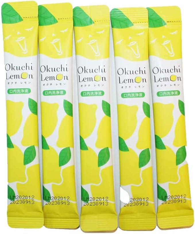 Buy Okuchi Mouthwash - Lemon (Pack of 5) (Lemon) Online at Low Prices ...