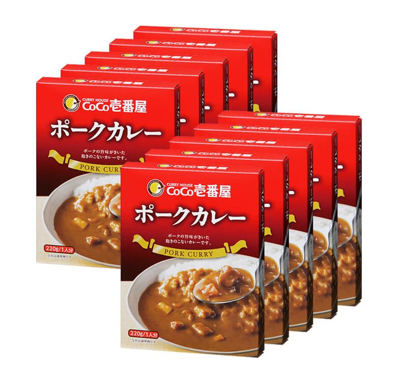 Amazon.com : Coco Ichibanya Curry Instant Japanese Curry Pork 7.76oz ...