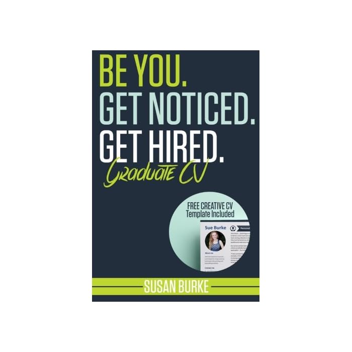 Buy Be You Get Noticed Get Hired Graduate CV Resume Inc Free Creative Curriculum Vitae CV Buy Be You Get Noticed Get Hired Graduate CV Resume Inc Free Creative Curriculum Vitae CV