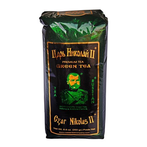Amazon.com : Tea Nikolay Green 250g : Grocery & Gourmet Food