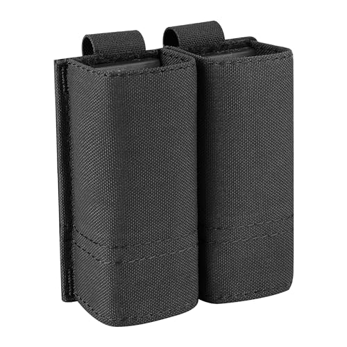 Tactical Pistol Magazine Pouch, Double Pistol Mag Pouch 9mm Pistol Mag ...