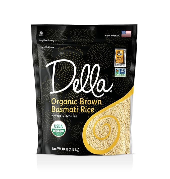 Amazon.com : Organic Brown Basmati Rice,10lb Bag : Grocery & Gourmet Food