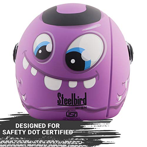 Steelbird Skip Toad Open Face ISI Certified Helmet for Kids - Price History