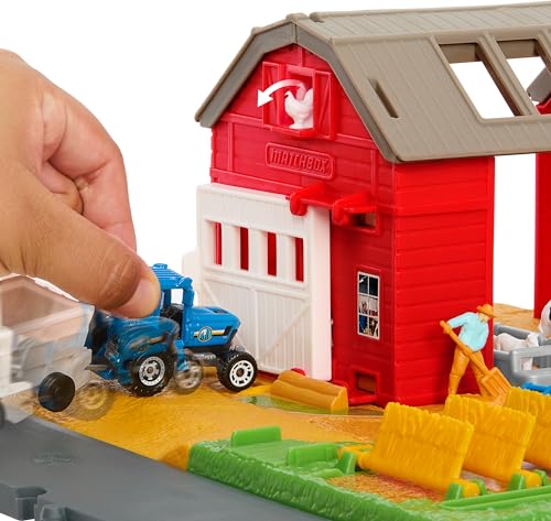 Snapklik.com : Matchbox Toy Car Playset, Action Drivers Farm Adventure Set