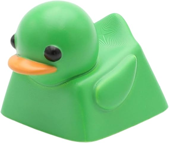 Amazon.com: 3D Resin Keycap Lovely Cartoon Duck ESC Keycap Customized ...