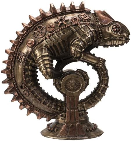 Amazon.com: Pacific Giftware Mechanical Chameleon Steampunk Lizard ...