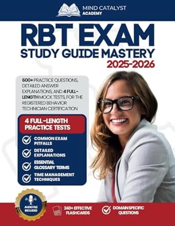 RBT Exam Study Guide Mastery 2025-2026: 600+ Practice Questions ...