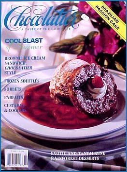 Chocolatier Magazine August/September 1994 Brazilian Passion Cake ...