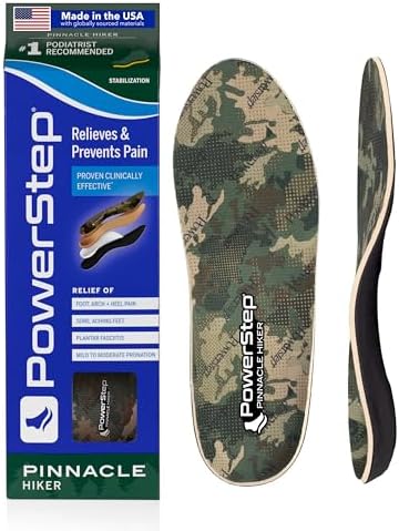 Amazon.com: Brison Running Insoles for Men Women - Thin Shock Absorbing ...