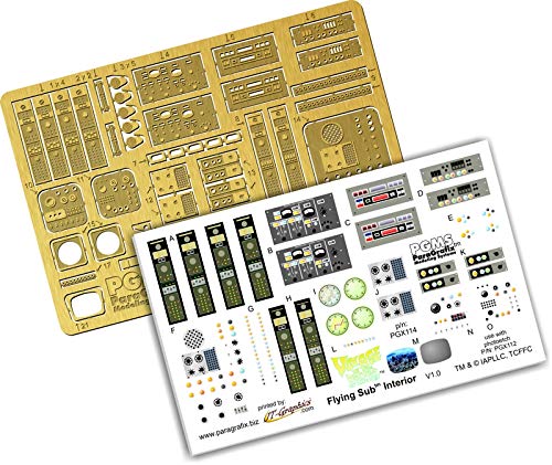 Voyage to The Bottom of The Sea Flying Sub Model Kit Photoetch and ...