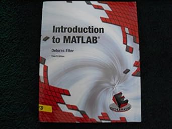 Amazon.com: Introduction to MATLAB (3rd Edition): 9780133770018: Etter ...